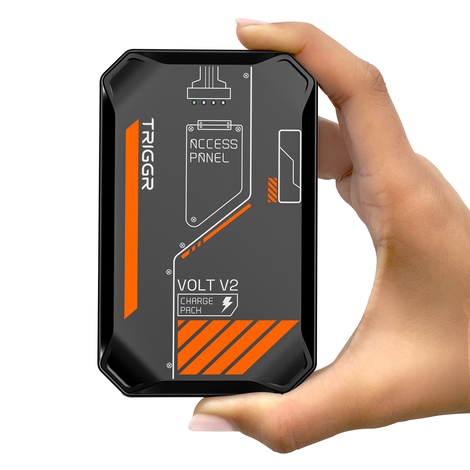 TRIGGR Volt V2, 10000mAh Pocket-Size Power Bank, 22.5W Quick Charge